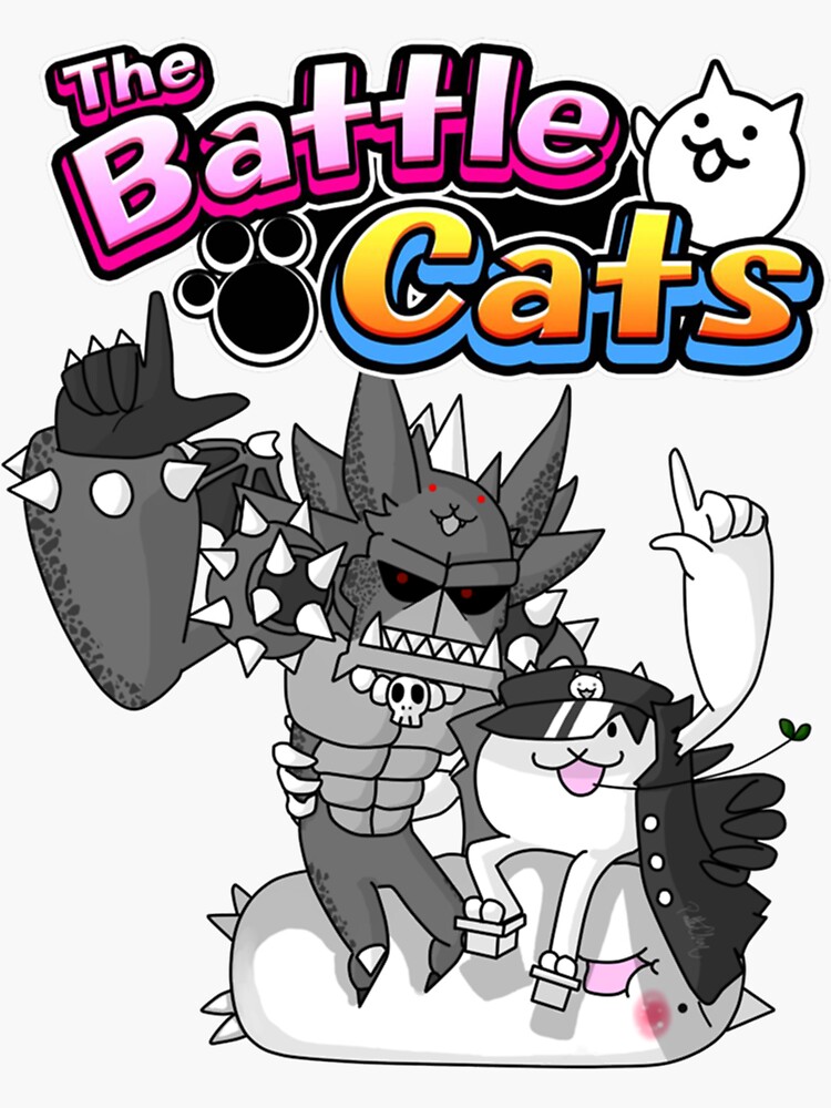 "Battle Cats " Sticker for Sale by oraszeto3 | Redbubble