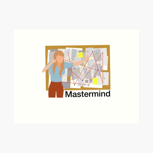 "Mastermind meme Taylor swift" Art Print for Sale by savannahmanri ...