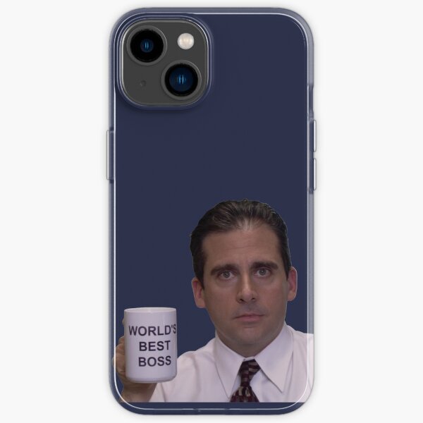 "Michael Scott "worlds best boss"" iPhone Case for Sale by ...