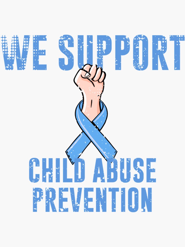 "Child Abuse Prevention Support 14" Sticker for Sale by pattersonbrandi ...