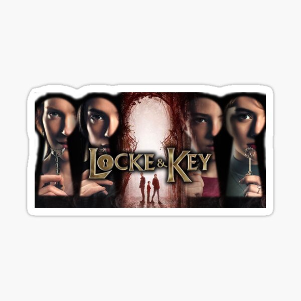 "locke and key" Sticker for Sale by HTBH | Redbubble