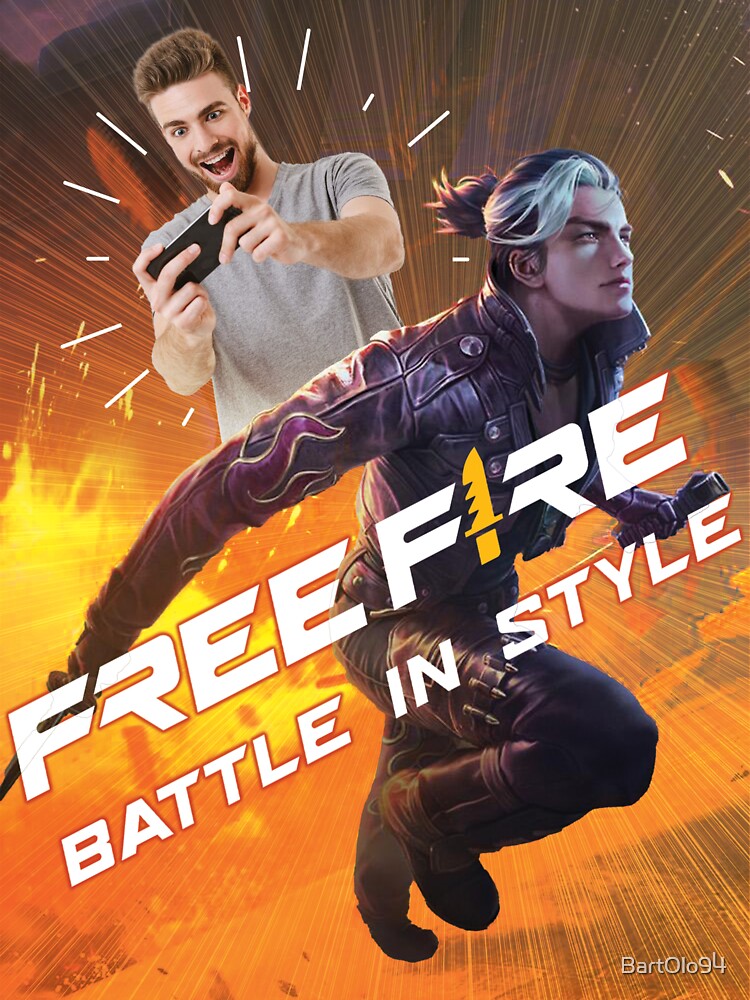 "Garena_FreeFire" Sticker for Sale by BartOlo94 | Redbubble