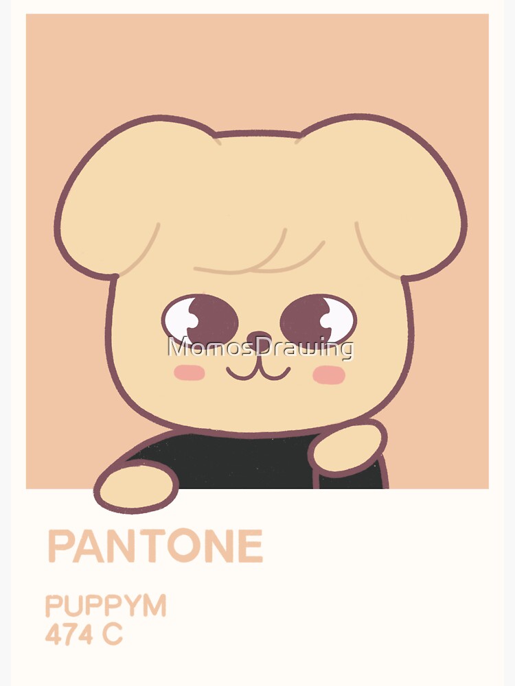 Pegatina «Pantone stray kids - skzoo puppym » de MomosDrawing | Redbubble
