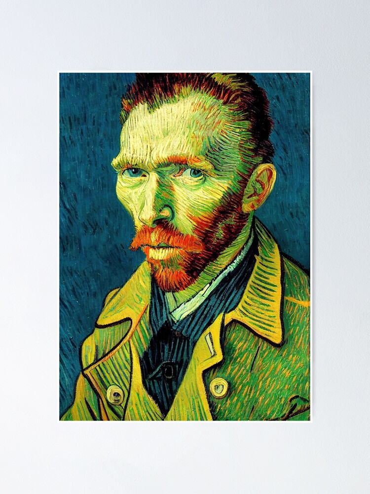 "Self Portrait as Artist" Poster for Sale by RE-Design59 | Redbubble