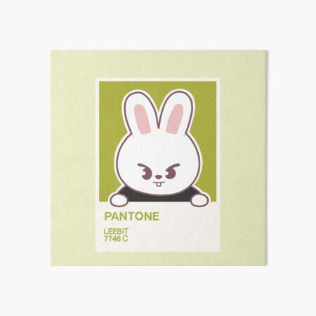 "Pantone stray kids - skzoo Leebit" Art Board Print for Sale by ...