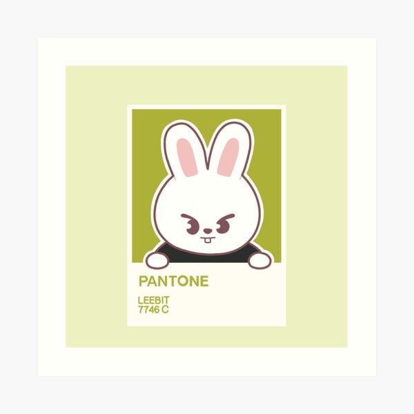 "Pantone stray kids - skzoo Leebit" Art Print for Sale by MomosDrawing ...