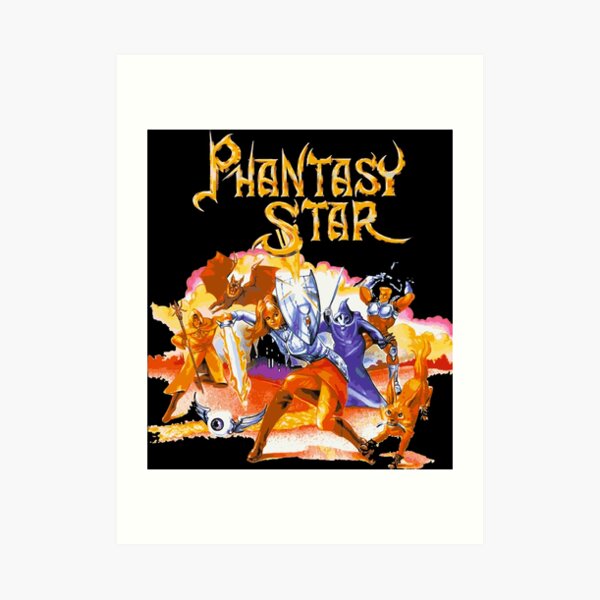 "Phantasy Star" Art Print by winscometjump | Redbubble