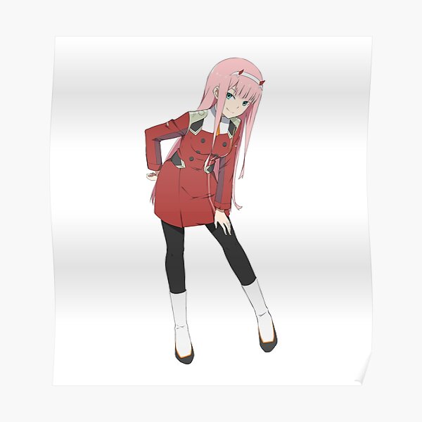 " Zero Two | Darling in the FranXX" Poster for Sale by Yor-art | Redbubble