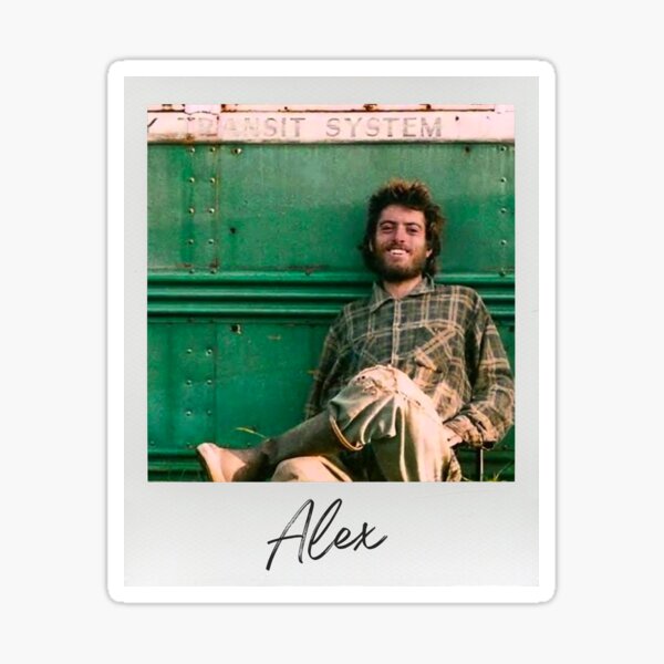 "Alexander Supertramp" Sticker for Sale by PixelBuilder | Redbubble