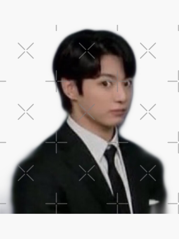 "zoned-out jungkook" Sticker for Sale by BTS-CORE | Redbubble