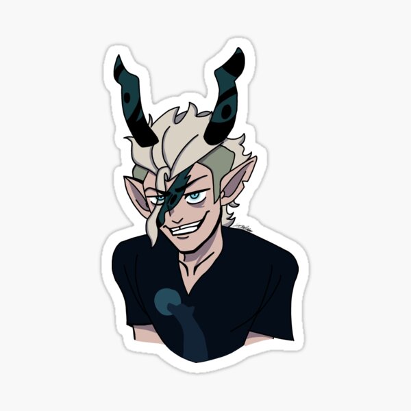 "Hunter from the owl house (possessed)" Sticker for Sale by Semitober ...