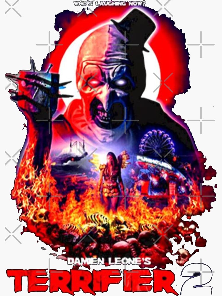 "Terrifier" Sticker for Sale by SimpleAwesome | Redbubble