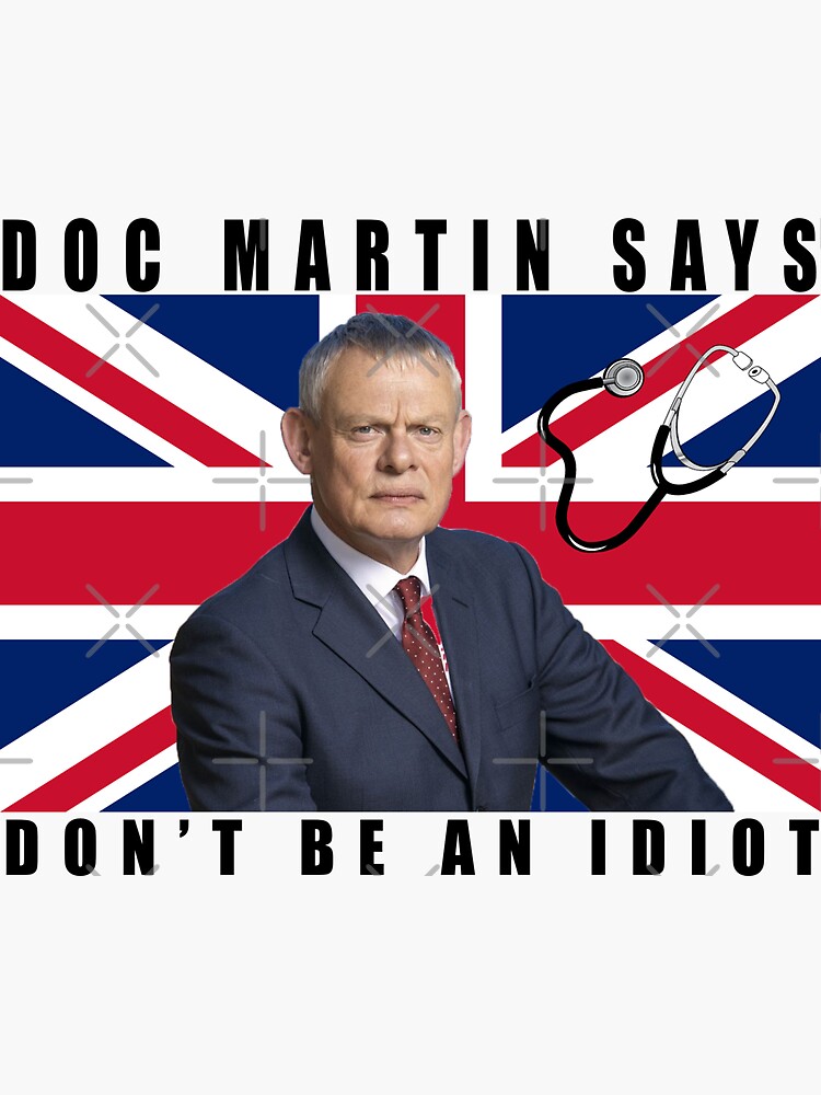 "Doc martin " Sticker for Sale by moe121992 | Redbubble