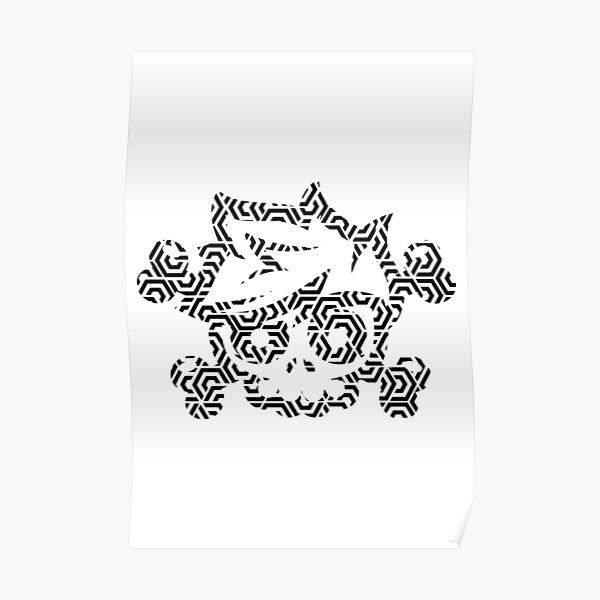 "Crainer Merch Crainer Hexagon Logo" Poster for Sale by BenRyme | Redbubble