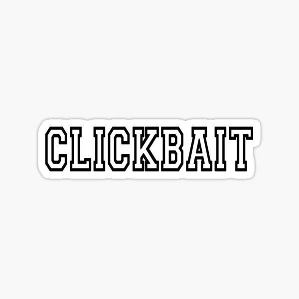 "Doughbriks Merch David Dobrik Clickbait" Sticker for Sale by BenRyme ...