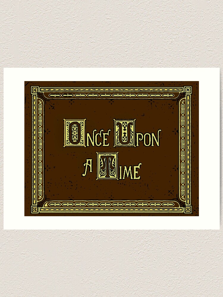 "Once Upon a Time Storybook" Art Print by darkswanpirate | Redbubble