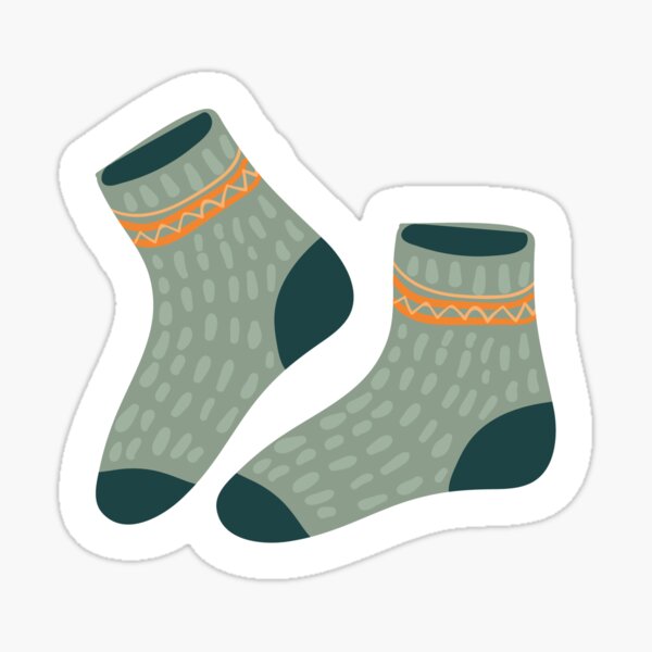 "Sock" Sticker for Sale by BrahimAz | Redbubble