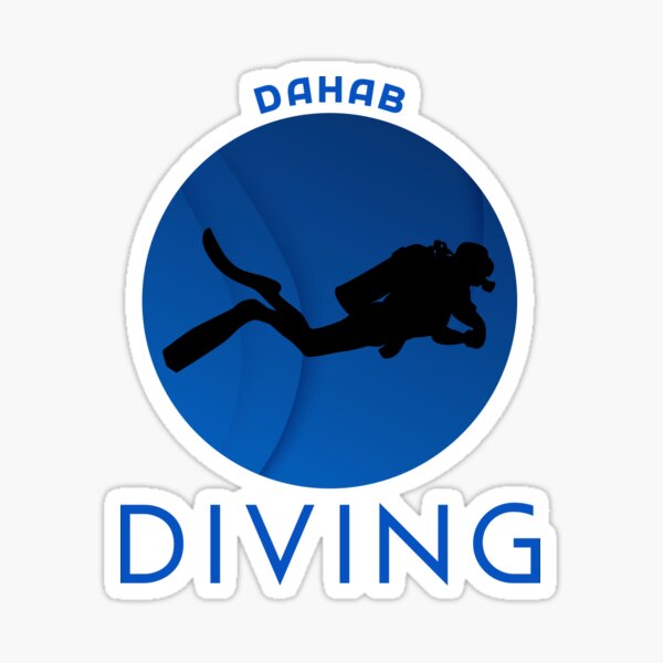 "Dahab Diving" Sticker for Sale by EgyptConnection | Redbubble