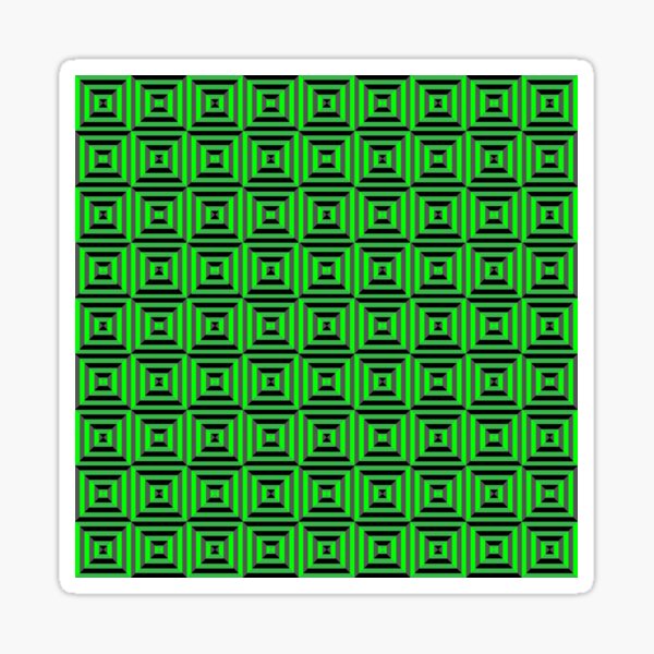 "Box Within Box Pattern no. 19" Sticker for Sale by NeilFeigeles ...