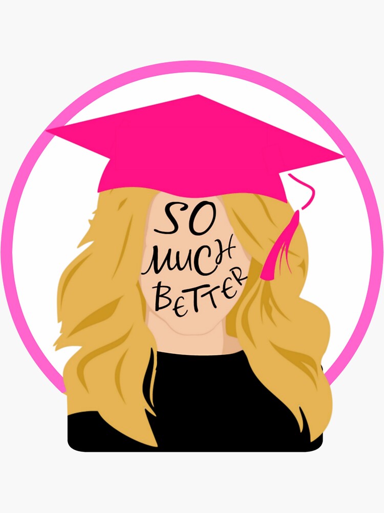 "So Much Better Sticker" Sticker for Sale by Sulkyyoung | Redbubble