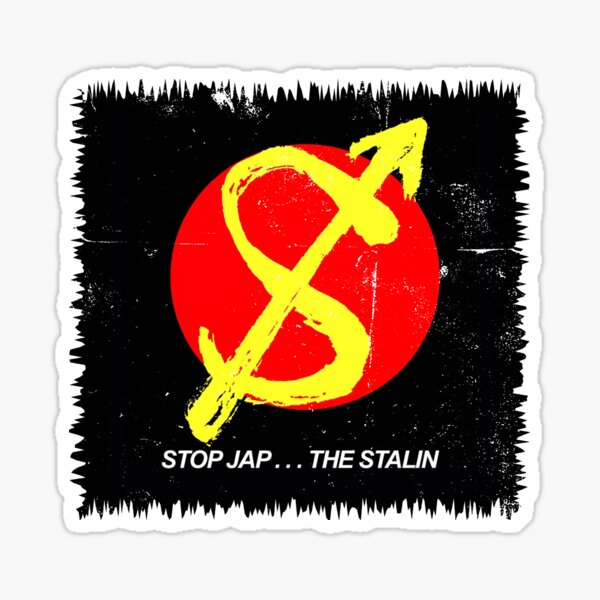 "The Stalin Stop Jap Logo and Photo Fan Art" Sticker for Sale by ...