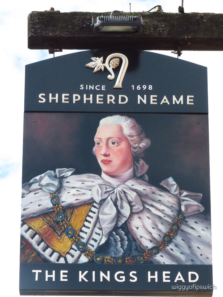 "King George 111" Sticker for Sale by wiggyofipswich | Redbubble