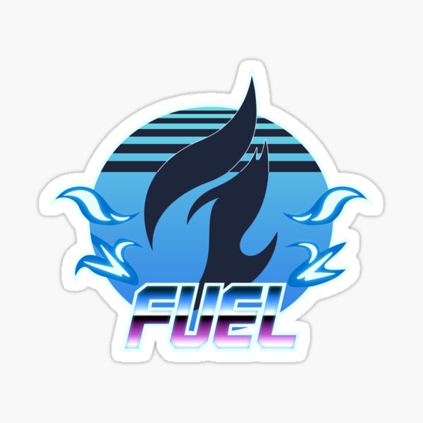 "Dallas Fuel Synthwave Logo" Sticker for Sale by EsperOnline | Redbubble