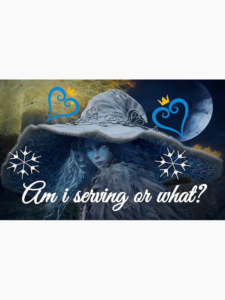 "Ranni the Witch from Elden Ring" Sticker for Sale by Kathleen-W ...