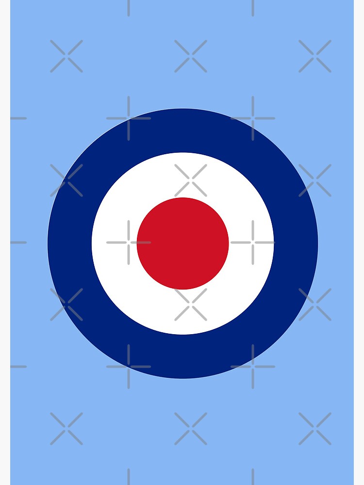 "RAF Roundel - Type D" Spiral Notebook for Sale by lyvershop | Redbubble