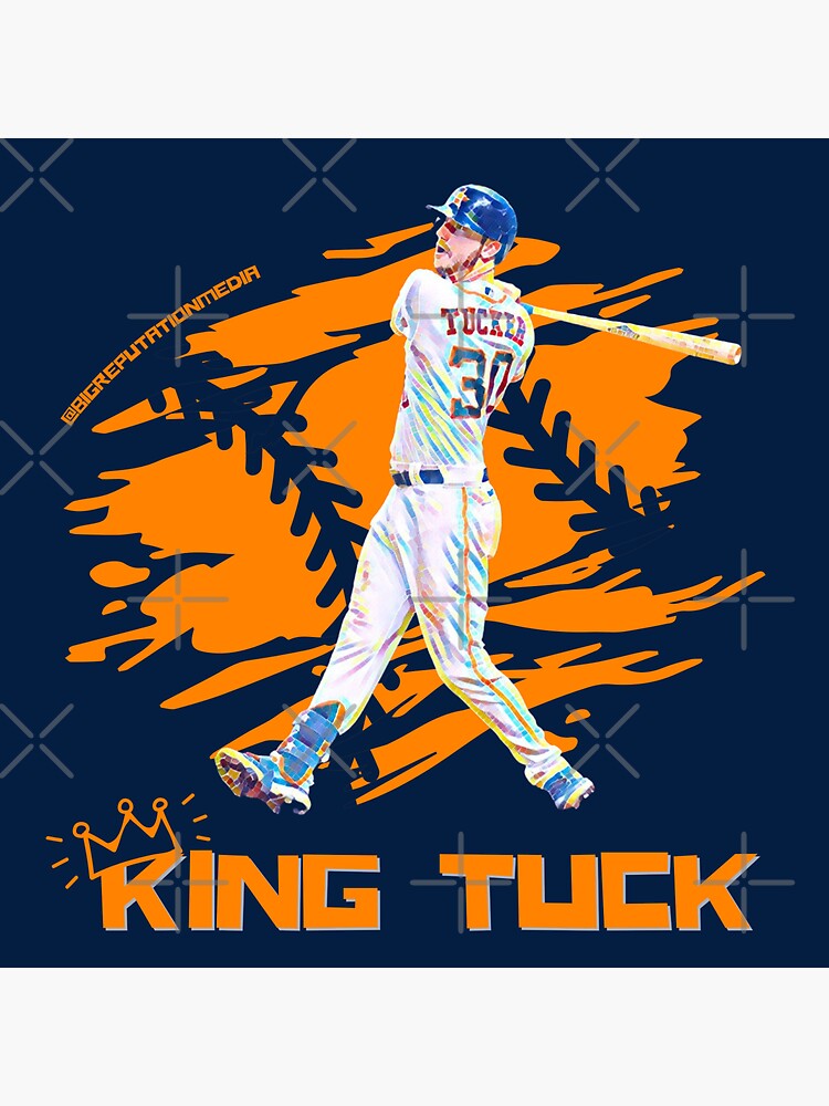 "King Tucker Houston Baseball Sticker" Sticker for Sale by packmancjc ...