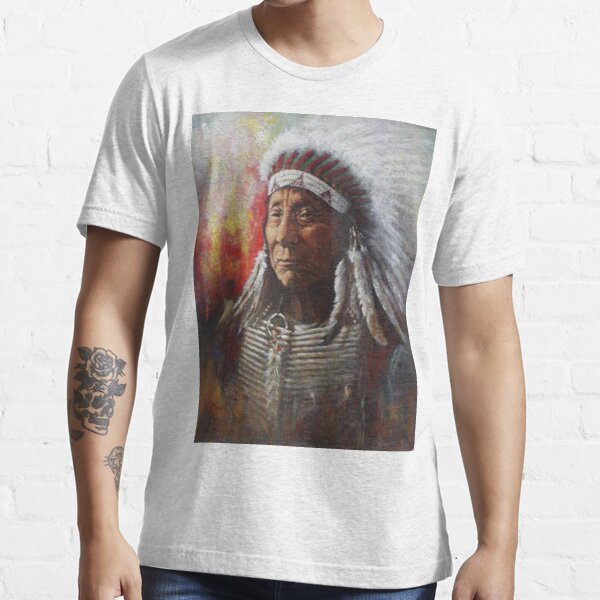 "Famous Native Americans Portrait |native american" T-shirt for Sale by ...