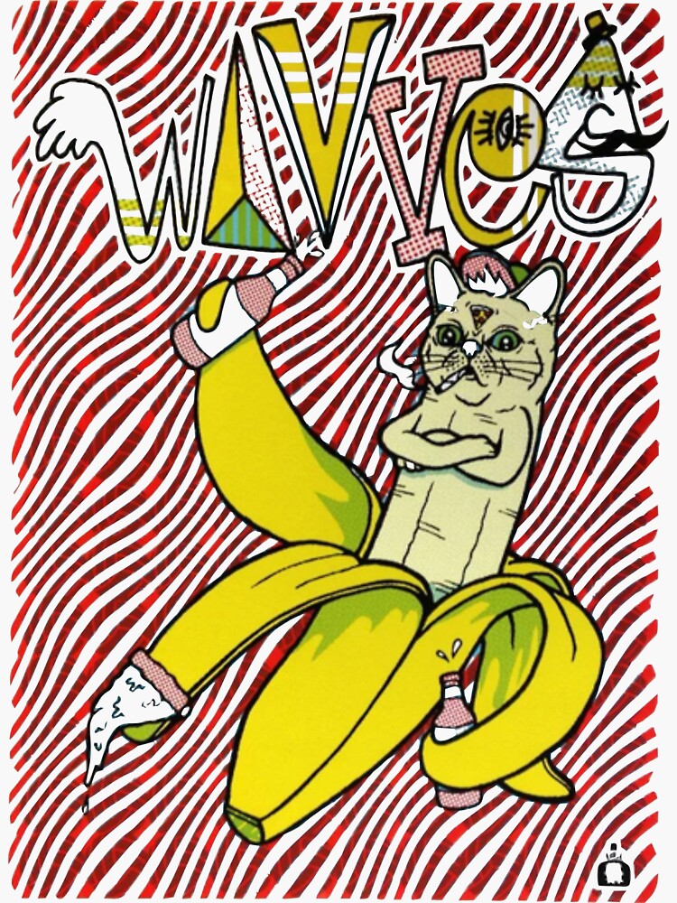 "WAVVES BAND" Sticker for Sale by BoydGrimes | Redbubble