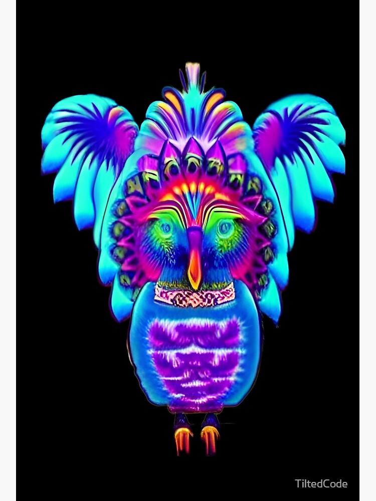 "An Owl Too Fancy" Poster for Sale by TiltedCode | Redbubble