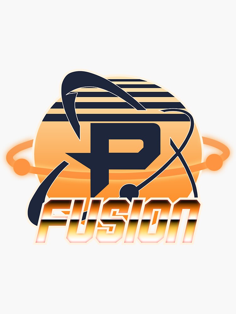 "Philadelphia Fusion Synthwave Logo" Sticker for Sale by EsperOnline ...