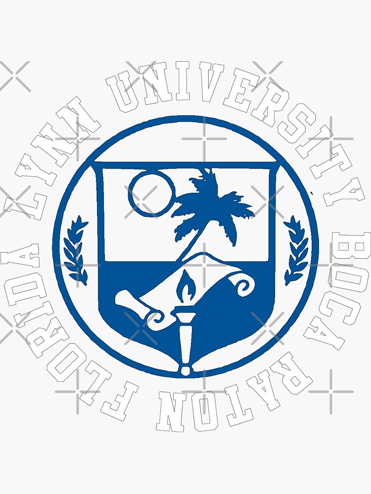 "lynn university Boca Raton LU FLorida" Sticker for Sale by ...