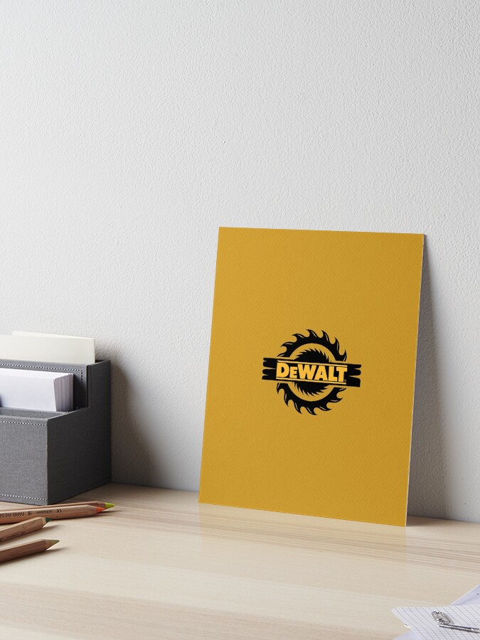 "Power Tools By Dewalt" Art Board Print for Sale by Khaila-shop | Redbubble