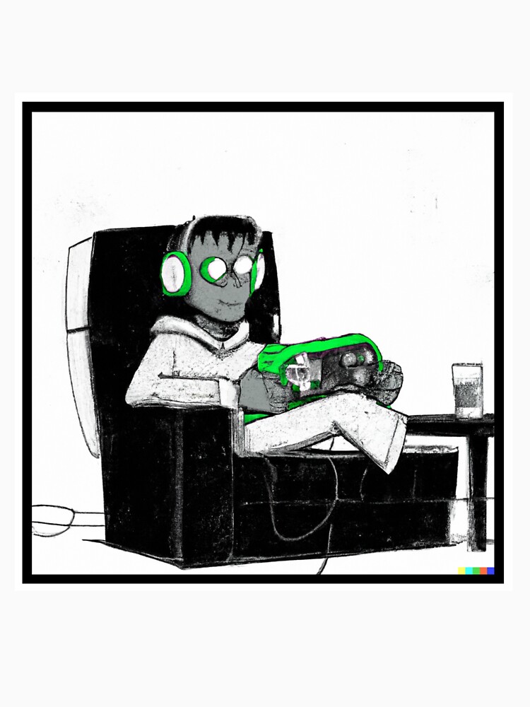 "zombie gamers | gamer drawing | gamer draw | Zombie gamer drawing" T ...