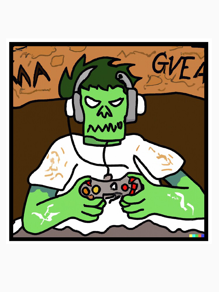 "zombie gamers | gamer drawing | gamer draw | Zombie gamer drawing" T ...