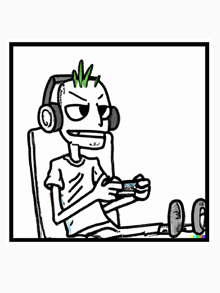 "zombie gamers | gamer drawing | gamer draw | Zombie gamer drawing" T ...