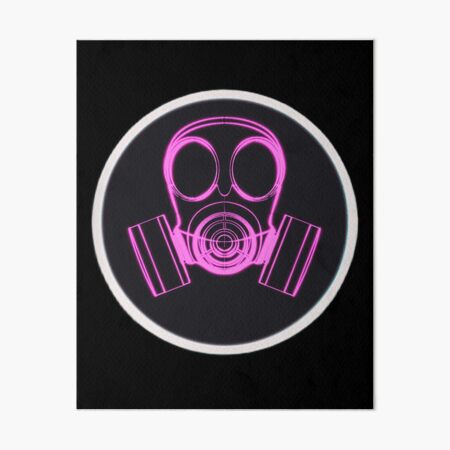 "Pink Biohazard Sign, Unusual Danger Sign" Art Board Print for Sale by ...