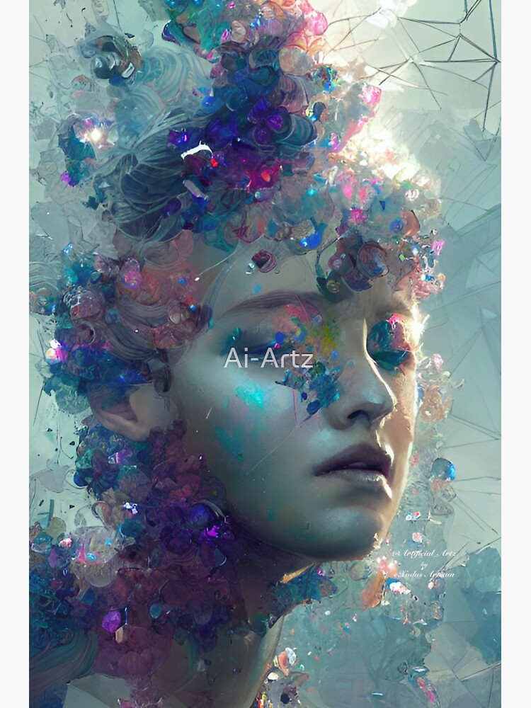 "Colors of Clarity " Sticker for Sale by Ai-Artz | Redbubble