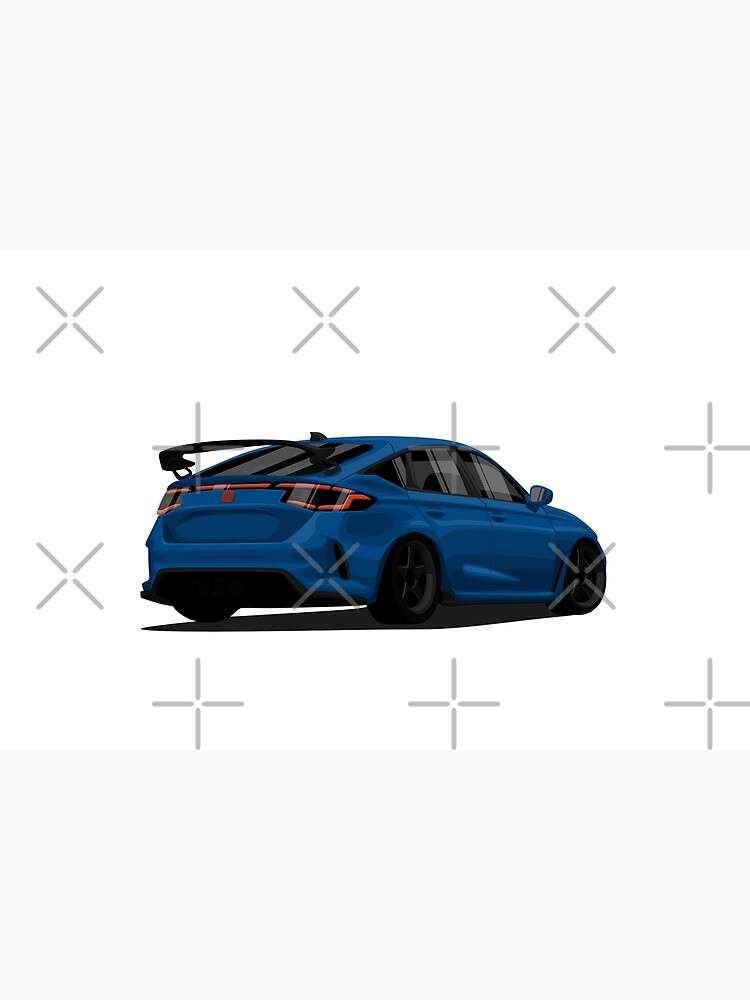 "Honda Civic FL5" Poster for Sale by eNZedart | Redbubble