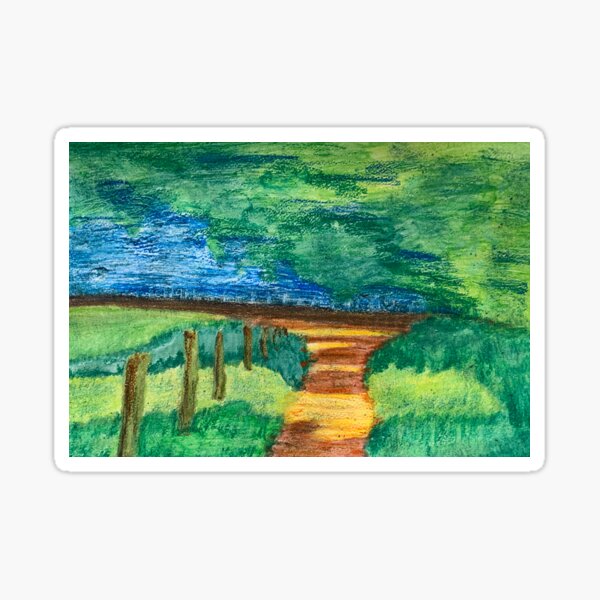 "Landscape 02" Sticker for Sale by MySmallPieces | Redbubble