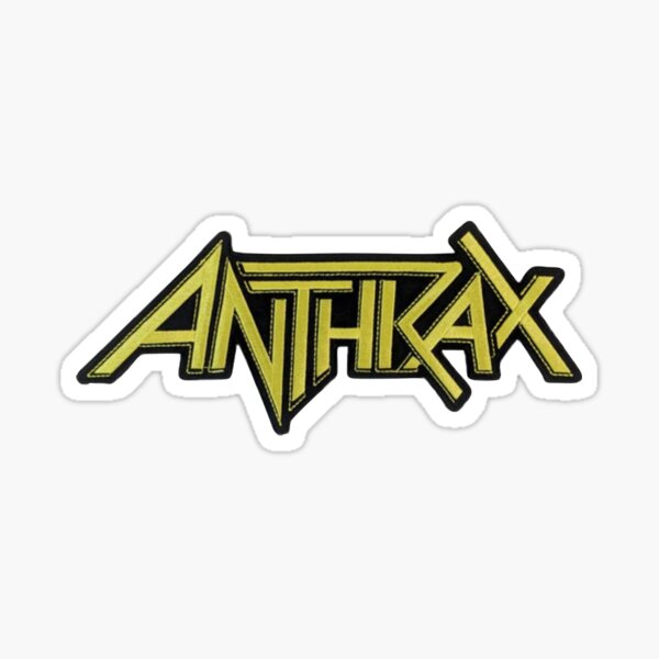 "ANTHRAX BAND" Sticker for Sale by CharleneBlick | Redbubble