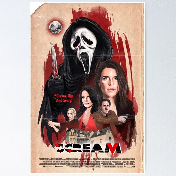 "Scream-Retro " Poster for Sale by brothernehes | Redbubble