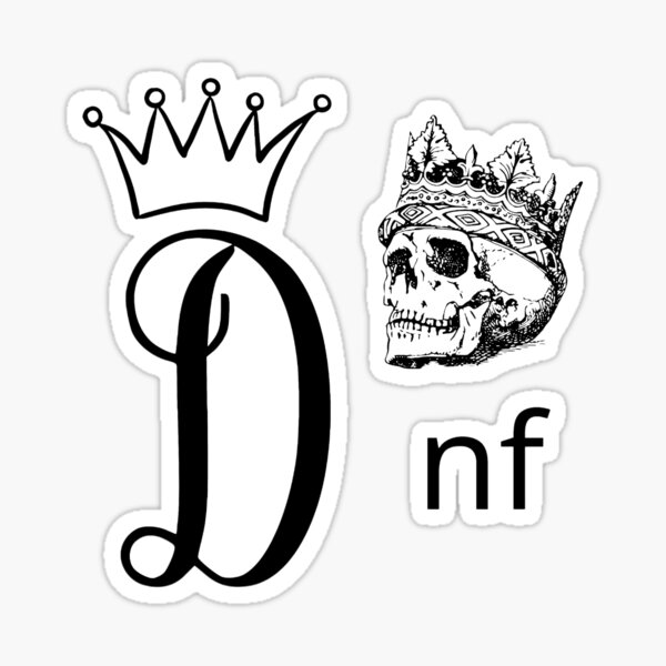 "Dnf design" Sticker for Sale by SamehRadyshop | Redbubble