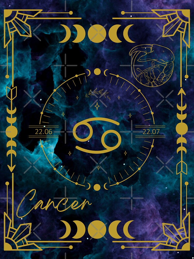 "Cancer sticker " Sticker for Sale by HappyDaze55 | Redbubble