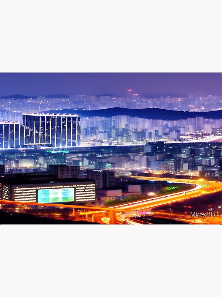 "Seoul ai art" Sticker for Sale by Mirex88 | Redbubble