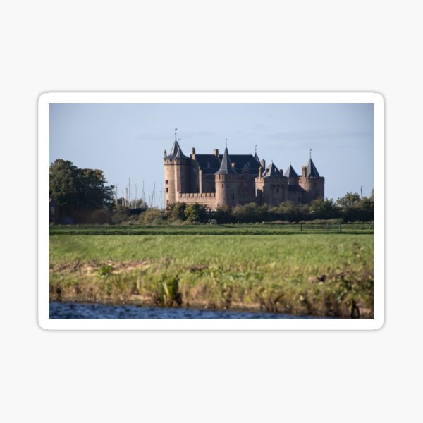 "Muiden castle (Muiderslot) is a 14th-century castle. It is located at ...