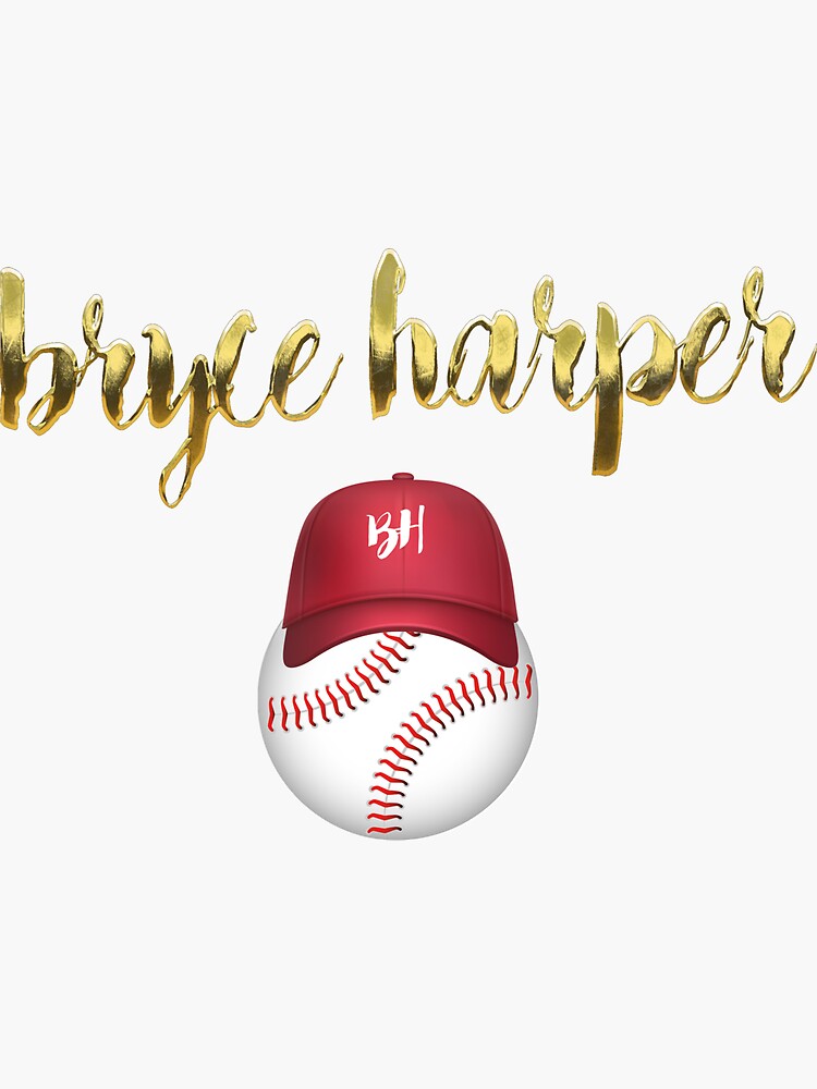 "Bryce Harper" Sticker for Sale by XAMOSA | Redbubble